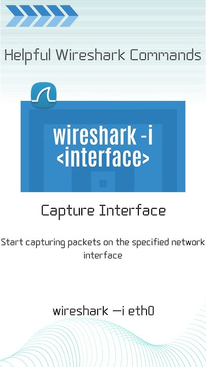Wireshark Command Capture Interface - YouTube
