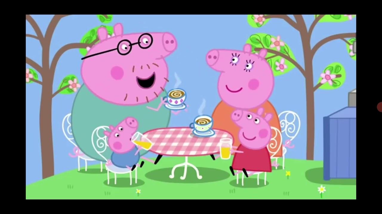 Peppa Pig on the big Hill - YouTube