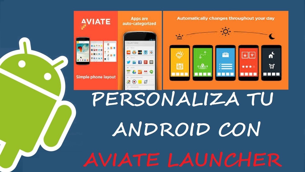 [APP RECOMENDADA] AVIATE LAUNCHER - YouTube