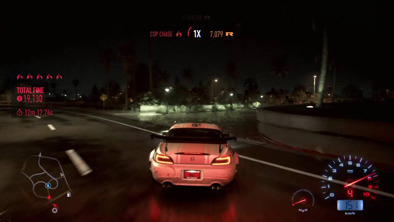Need for Speed™ 5 star epic pursuit Honda S2000 (fail) - YouTube