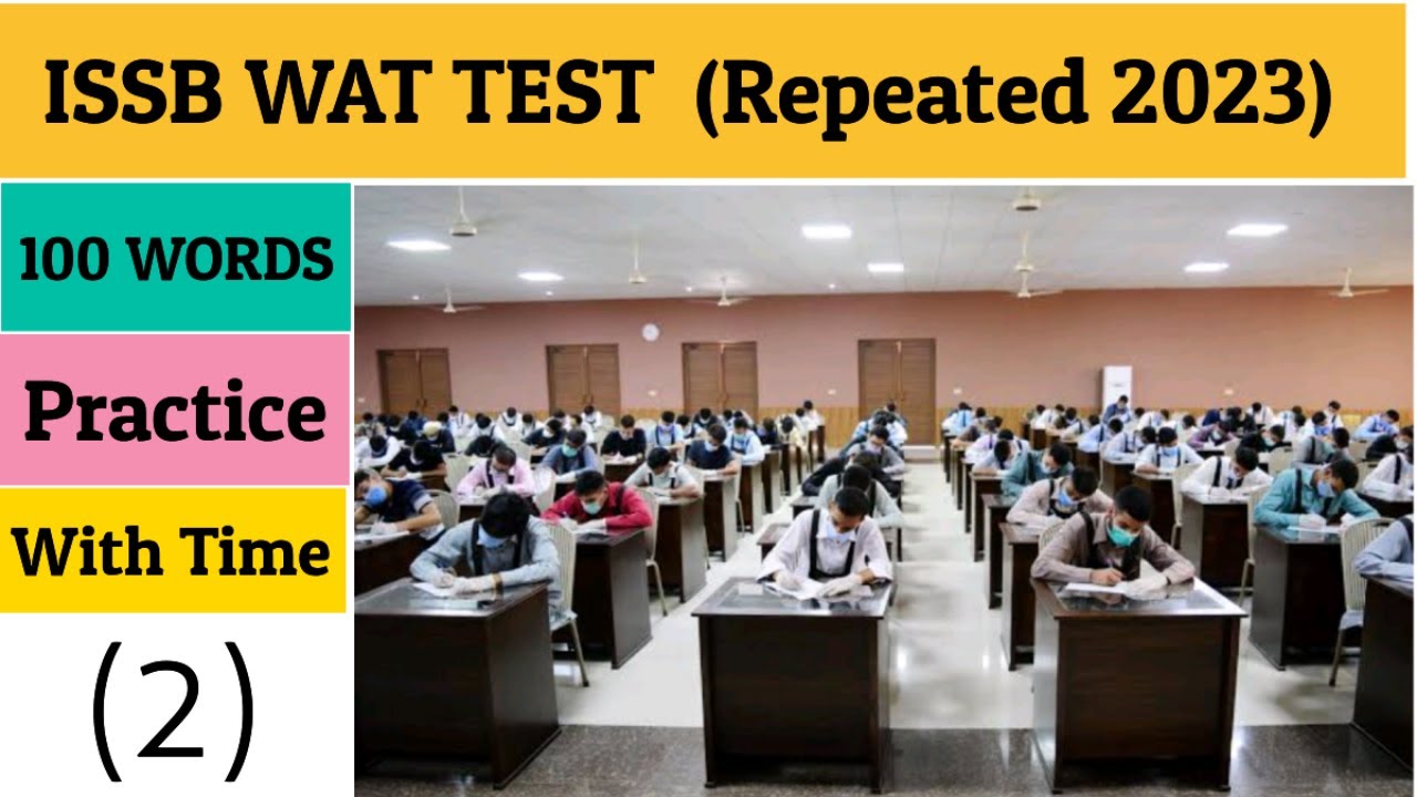 WAT PRACTICE TEST | ISSB WORD ASSOCIATION PRACTICE TEST | MOST REPEATED ...