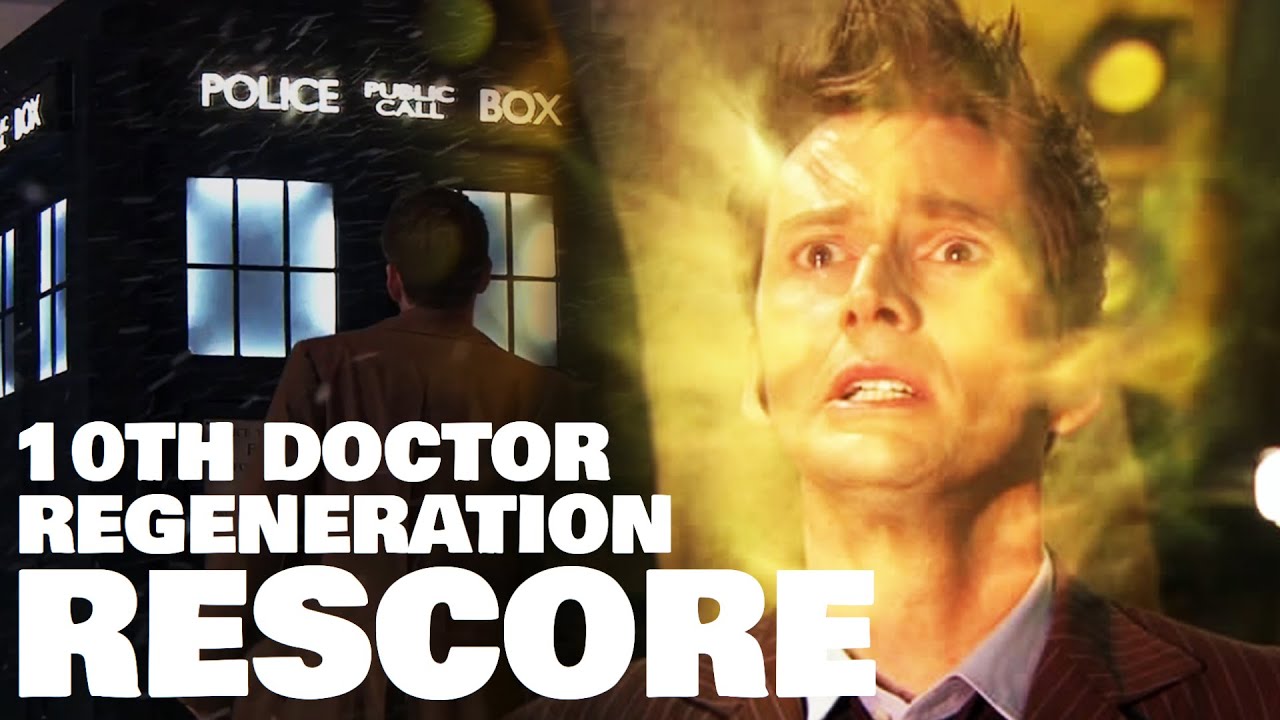 10th Doctor Regeneration - Rescore - YouTube
