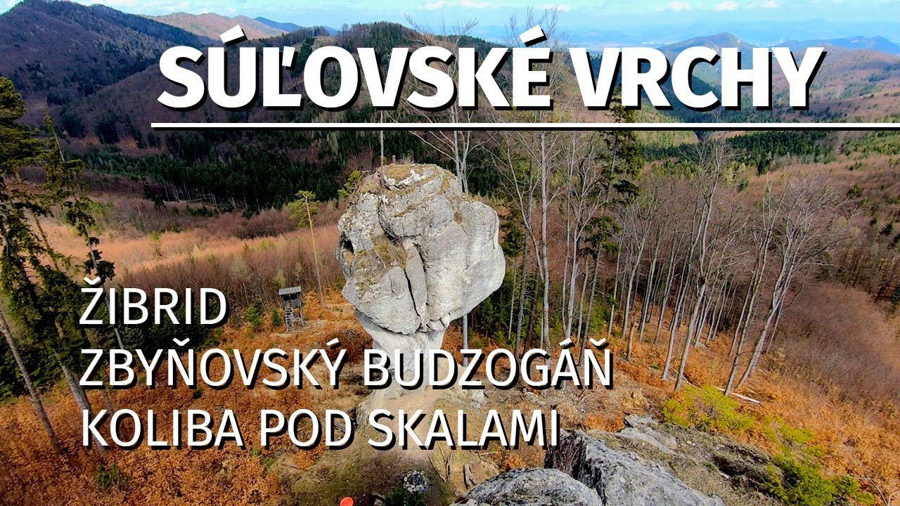 Žibrid - Súľov-Hradná | Zbyňovský budzogáň | Koliba pod skalami | GoPro ...