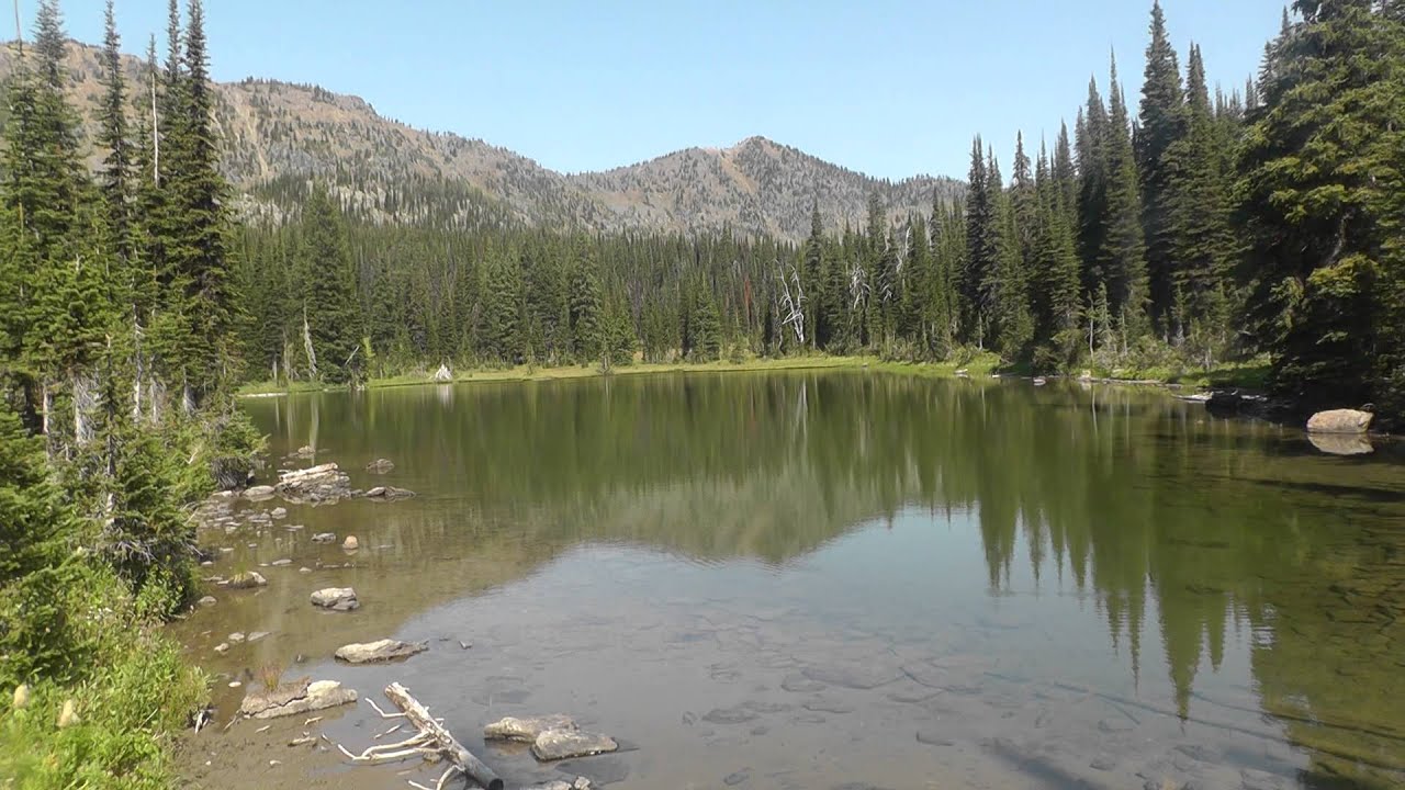 Paradise Lake, Ten Lakes Scenic Area, Kootenai National Forest, Montana ...
