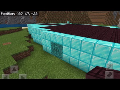 Make diamond house in Minecraft - YouTube