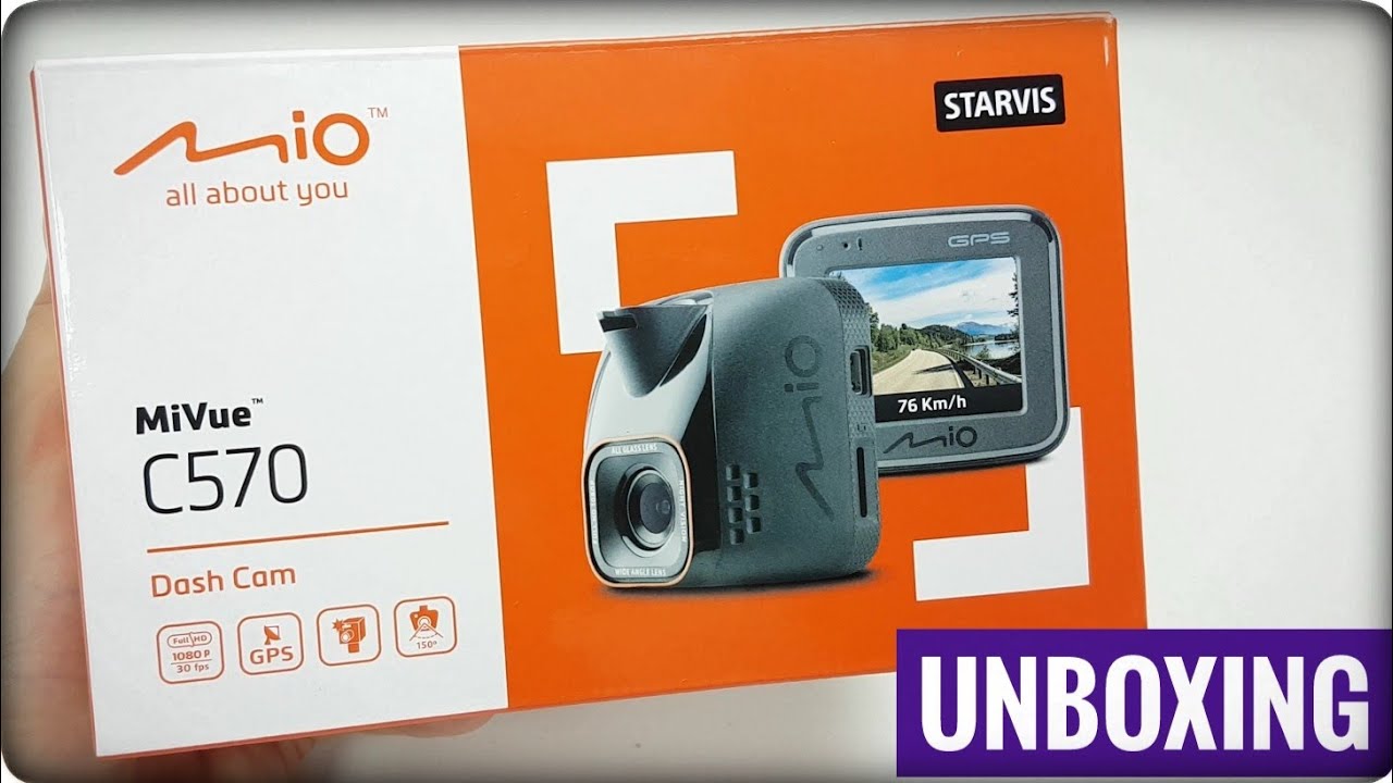 Mio MiVue C570 unboxing | ForumWiedzy - YouTube
