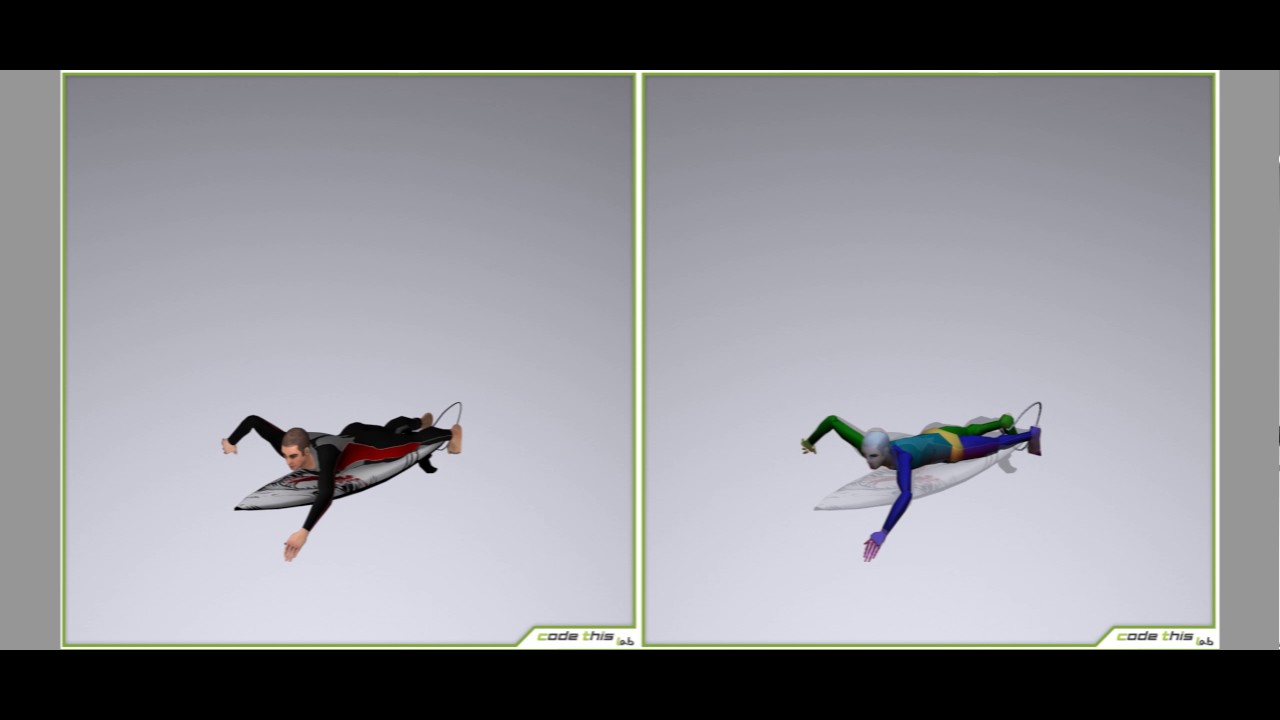 White Surfer 10718 tris - YouTube