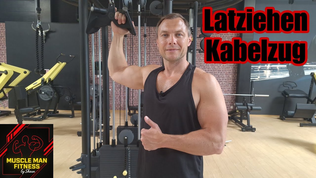 Enger Griff, breiter Rücken – Die richtige Latzug-Ausführung - YouTube