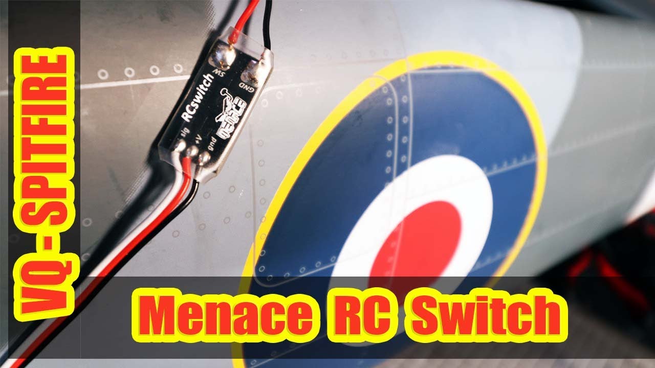 Menace RC Switch | Spitfire Electronics - YouTube