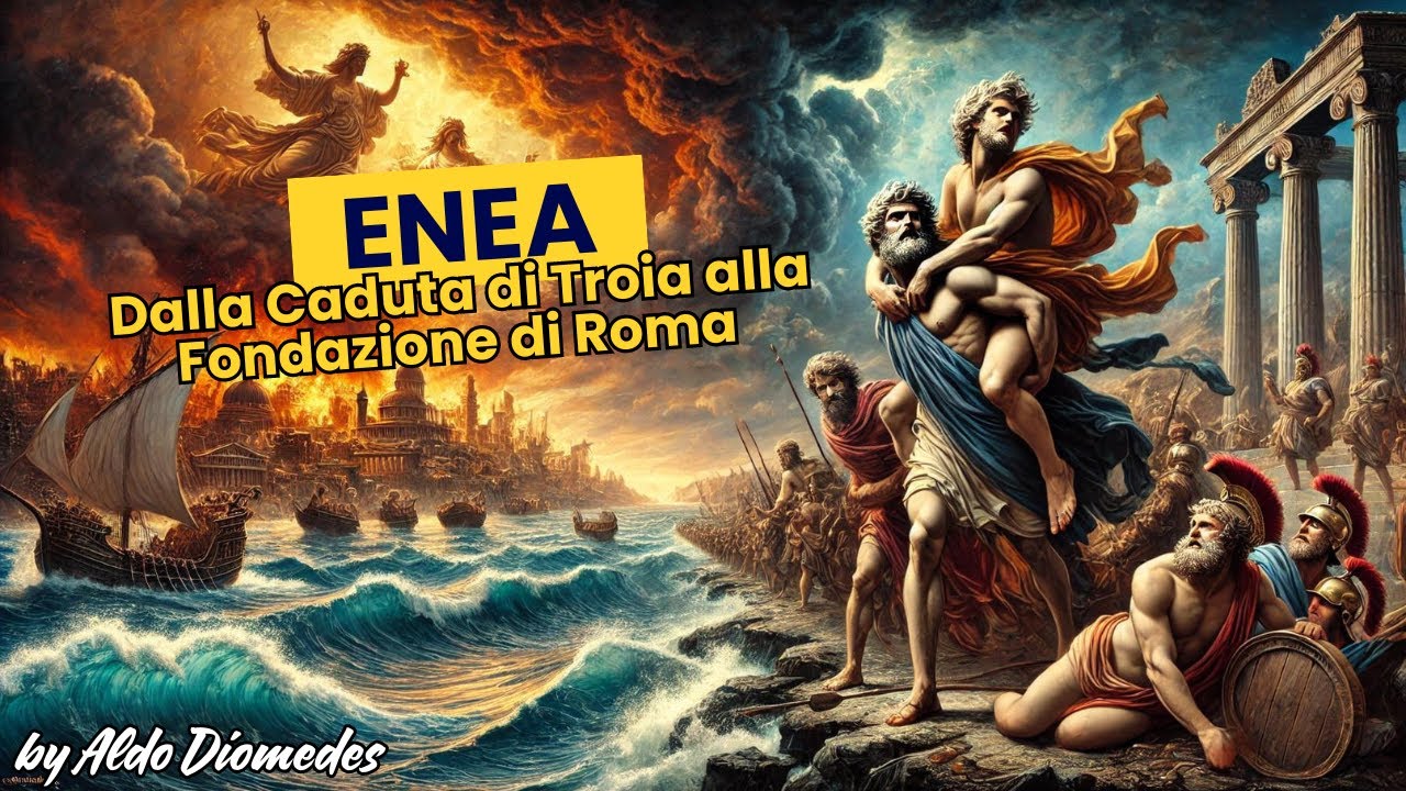 Enea: Dalla Caduta di Troia alla Fondazione di Roma - L'eroe che sfidò ...