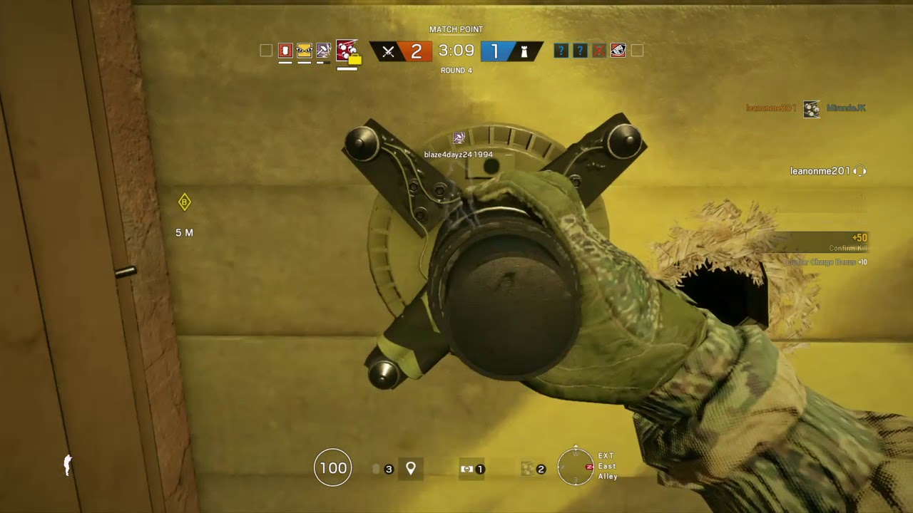 Rainbow Six® Siege #Fuze charge kills - YouTube