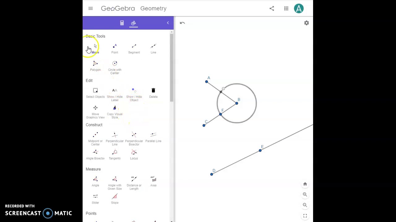 Copying a circle - YouTube