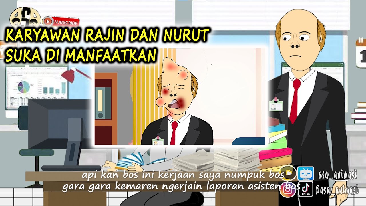 DERITA KARYAWAN MULTI FUNGSI - ASA ANIMASI - YouTube