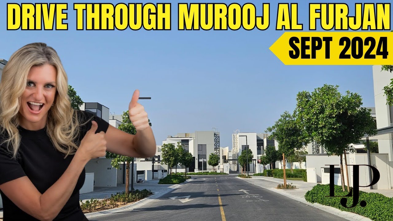 Drive through of Murooj al Furjan Sept 2024 - YouTube
