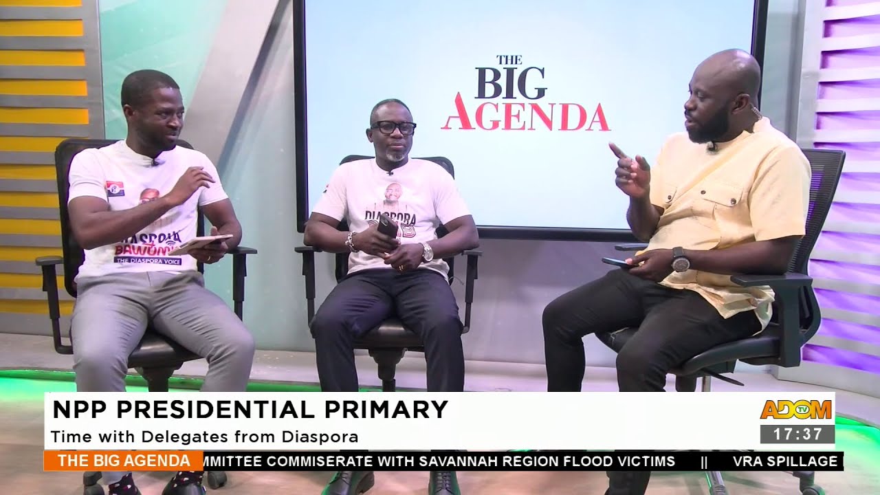 NPP Presidential Primary: Time With Delegates from Diaspora - The Big ...