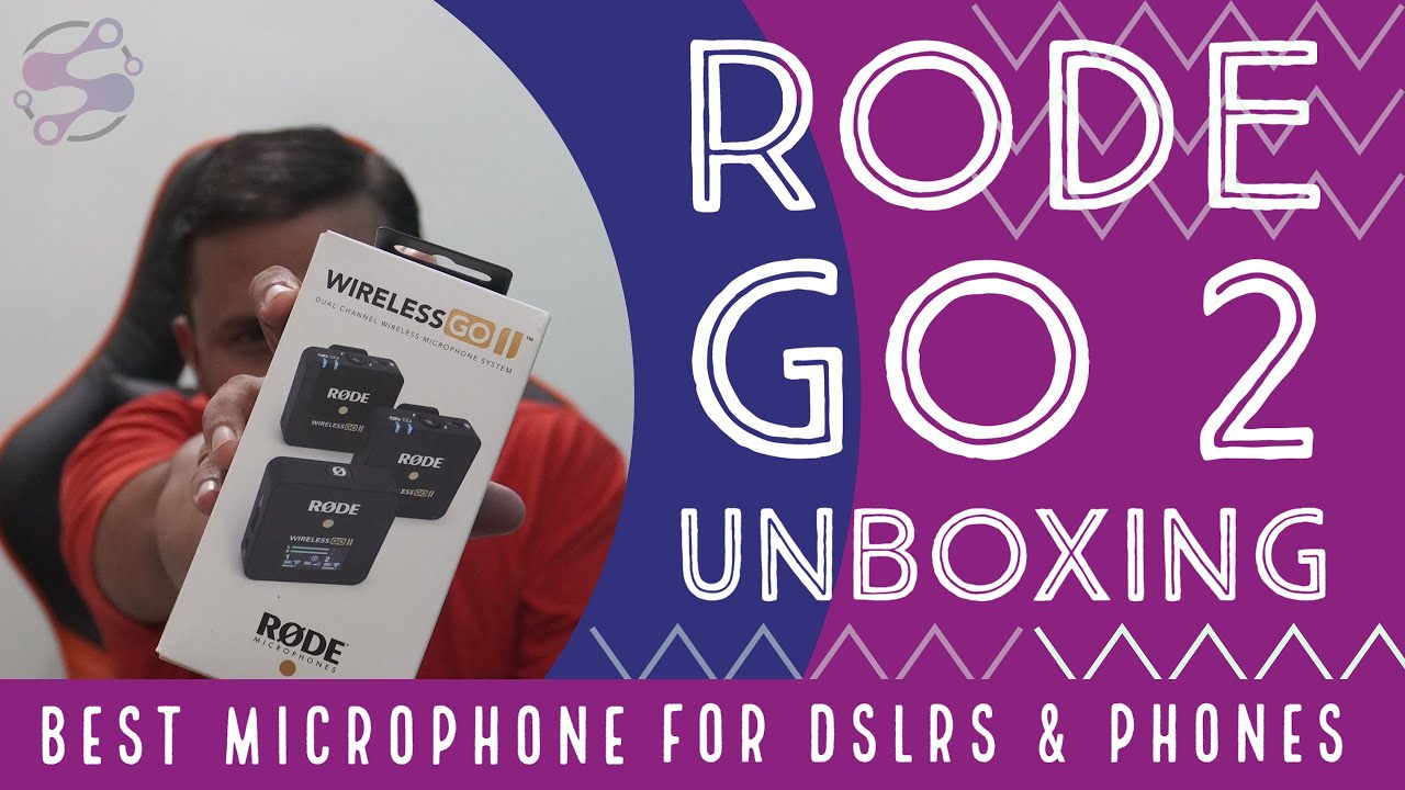 Rode Go 2 wireless microphone Unboxing | Rode Go ii Unboxing | What's ...