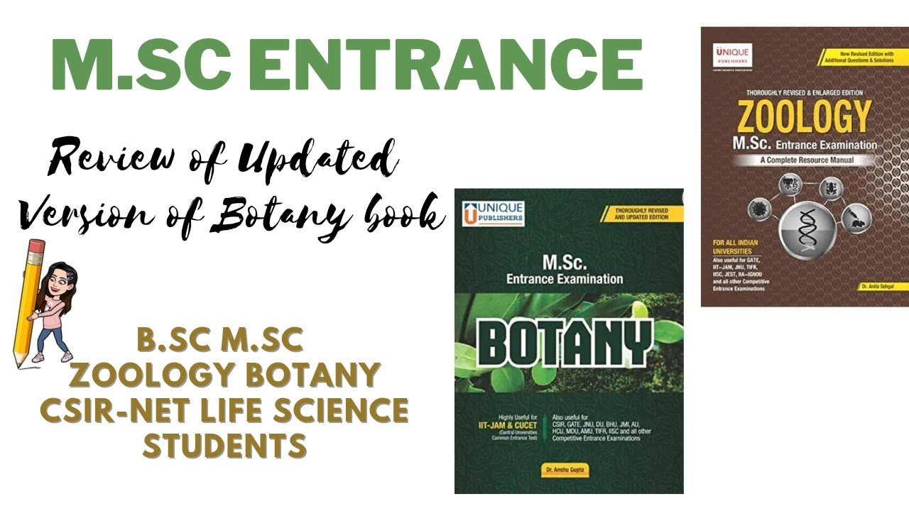 M.Sc entrance examination Botany Updated Book's Review- Dr Anshu Gupta ...