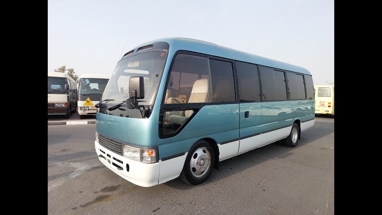 1999 TOYOTA COASTER BUS - YouTube