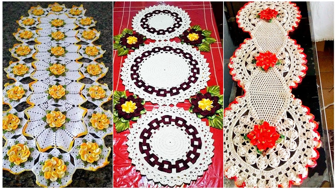 crochet for beginners crochet table runner crochet tablecloth pattern ...