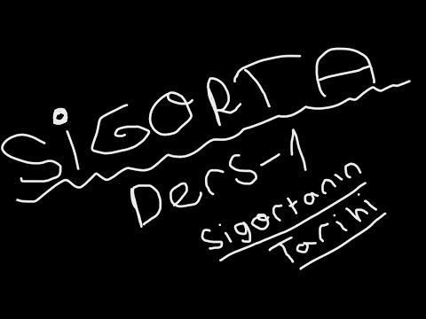 SEGEM Teknik Personel Yeterlilik Sınavı Konu Anlatımı -  Sigorta Tarihi (Ders 1)