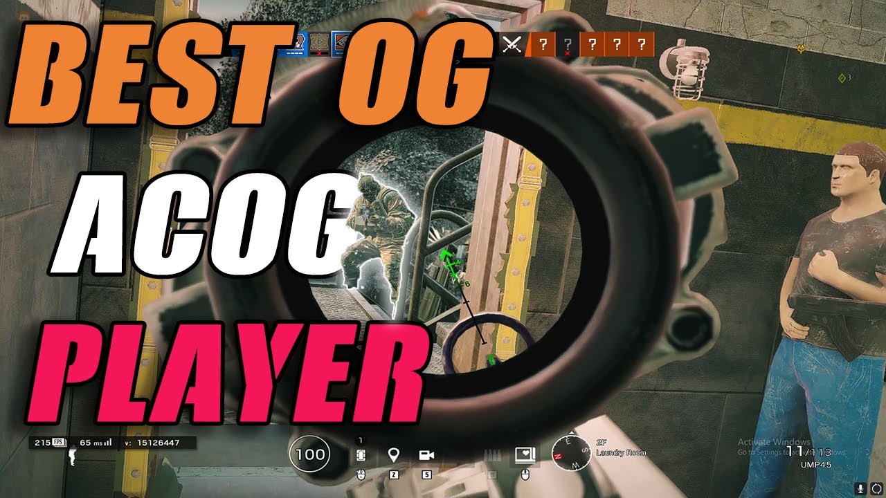Best OG Acog Player - Rainbow Six siege | R6S Gold To Plat Gameplay ...