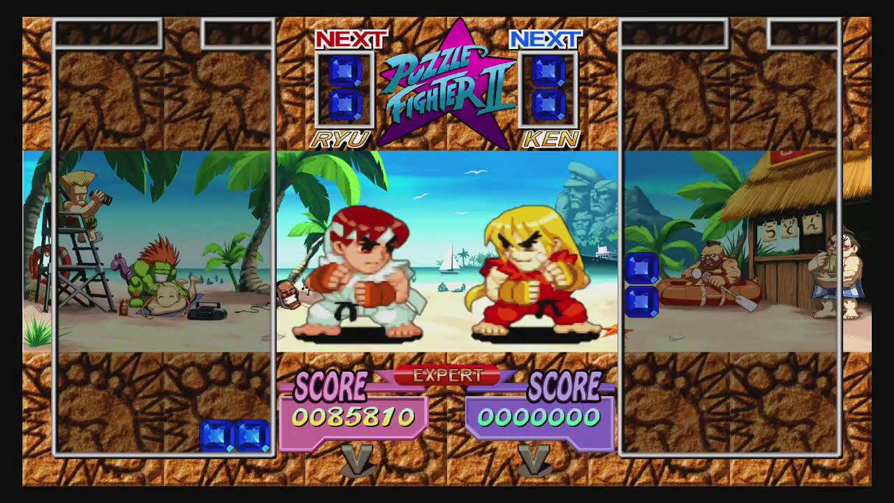 Super Puzzle Fighter 2 Turbo speed run with Ryu - YouTube