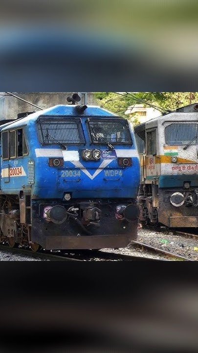 WDP4D LOCOMOTIVES SHORTS INDIAN RAILWAYS STATUS FOR WHATSAPP #train #rail #wdp4d #wdg4g #wdp4 # ...