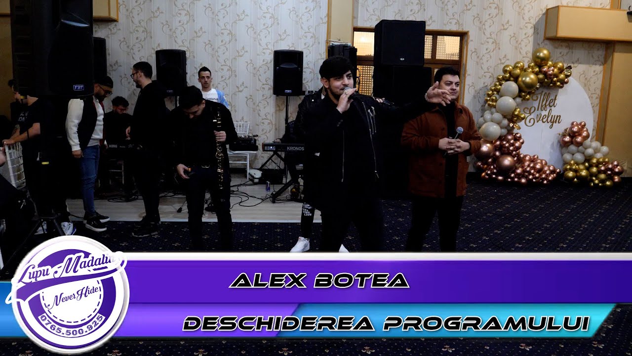 🎤Alex Botea - Ai ochii de migdala & Ne merge bine & Ce femeie by 👍🏻 ...