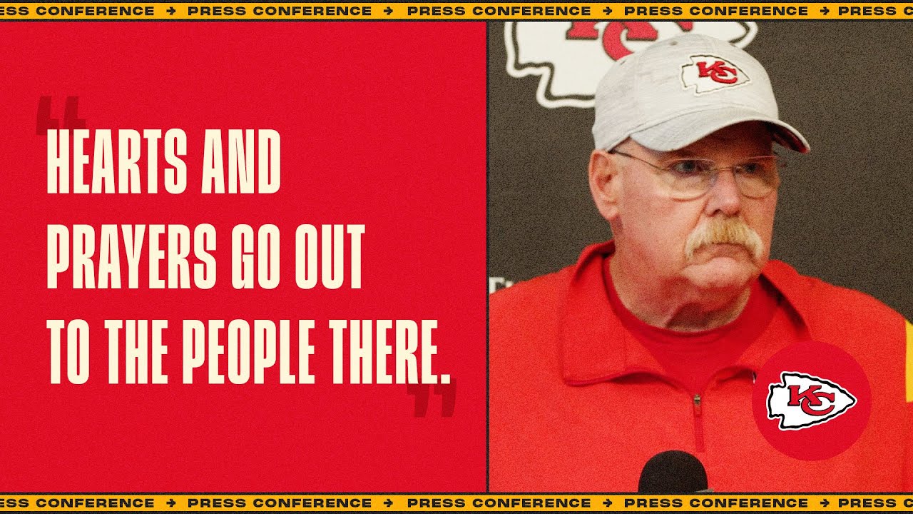 Andy Reid: “Hearts and prayers go out to the people there.” | Press ...