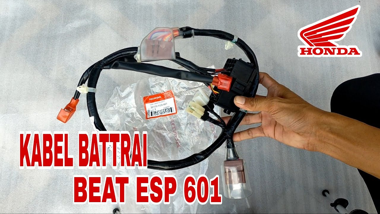 32102K25601 Kabel Batre BEAT ESP Sub Harness Battery BeAT eSP Kabel ...
