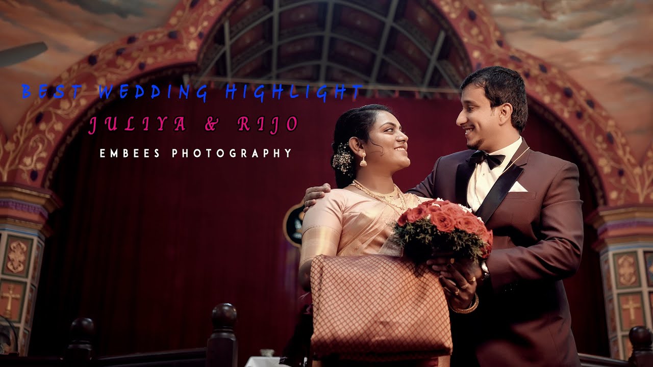 Kerala best christian wedding highlight 2021 | Juliya // Rijo | Embees ...