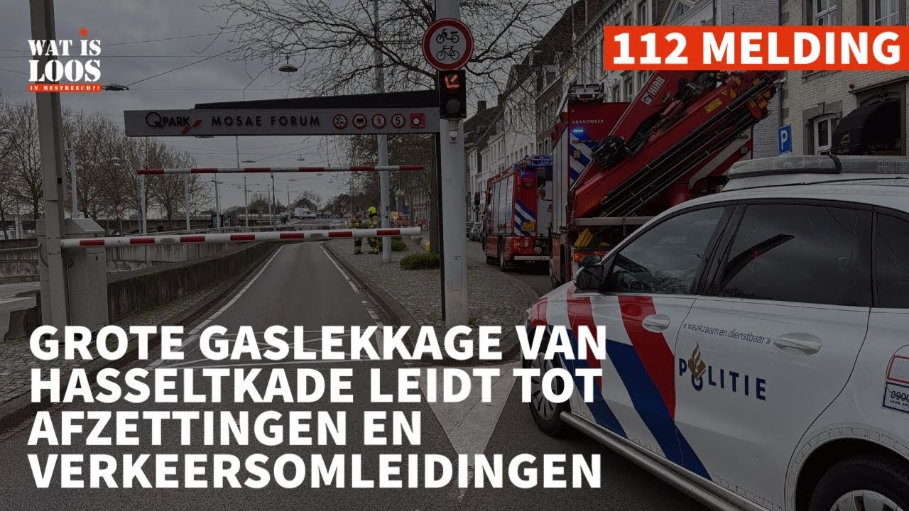 GROTE GASLEKKAGE VAN HASSELTKADE LEIDT TOT AFZETTINGEN EN ...