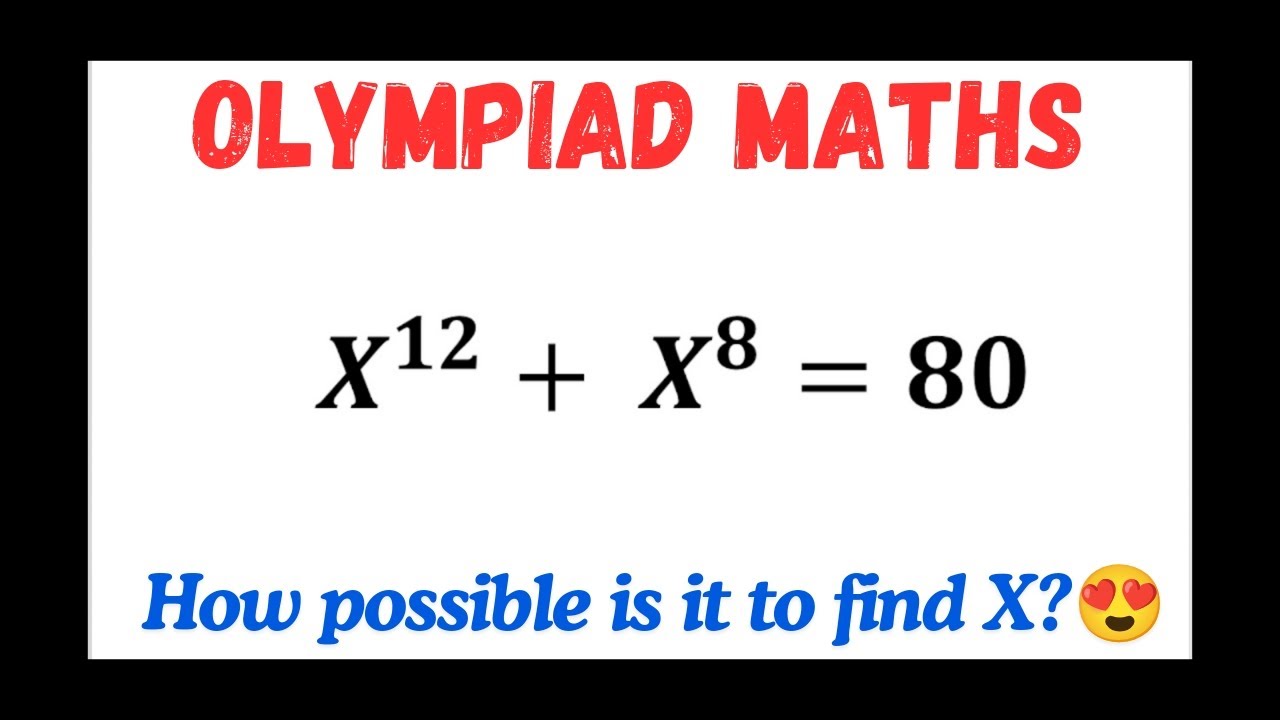 A very tricky Oxford University Admission Algebra Exam | Entrance ...