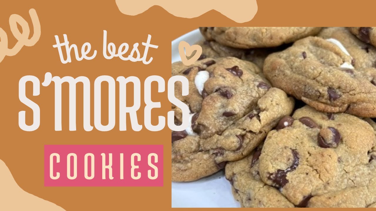 Let's Make S'MORES Stuffed Chocolate Chip Cookies!!! - YouTube