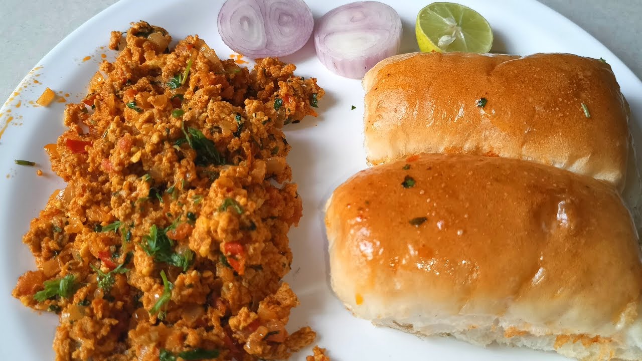 Bhurji Pav Recipe | भुर्जी पाव रेसिपी | Bhurji Pav Recipe in Marathi ...