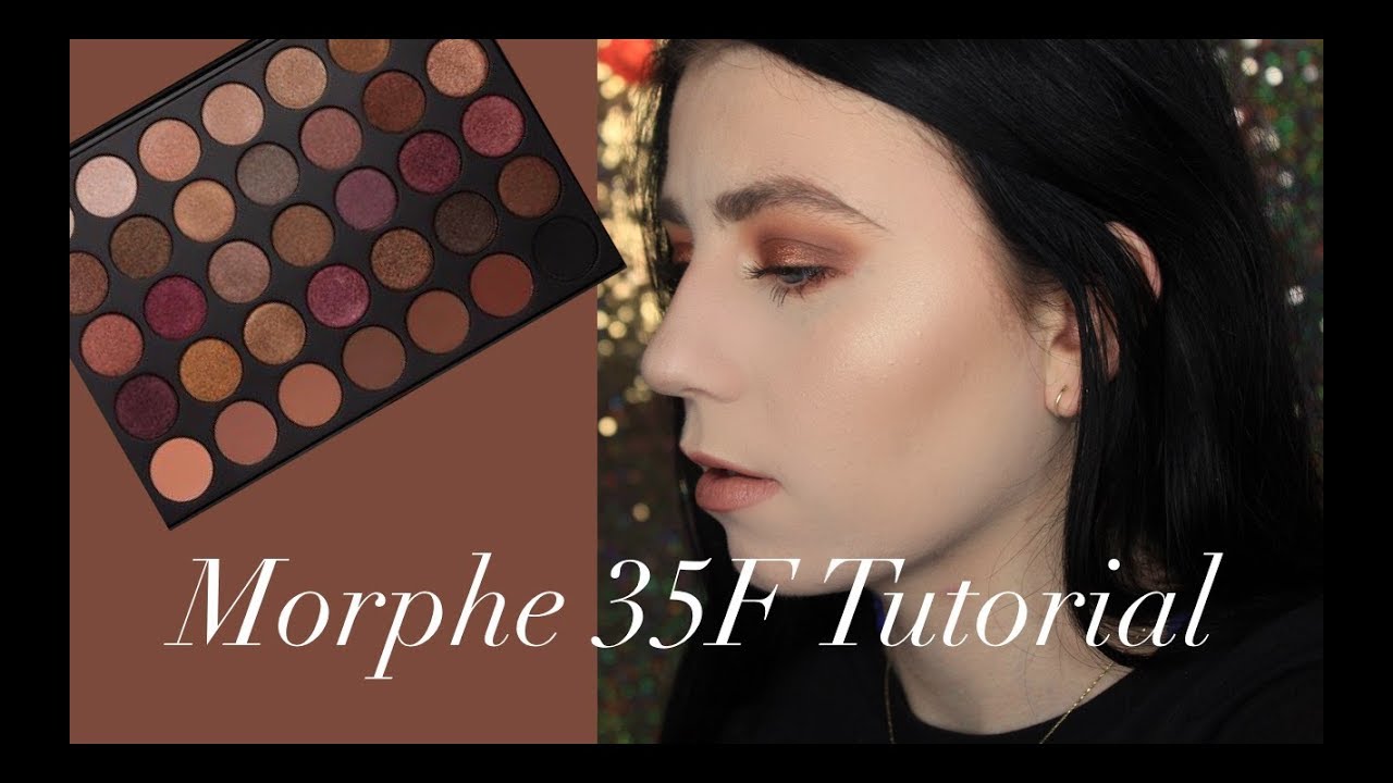 Fall Bronze Tutorial feat Morphe 35F Palette - YouTube