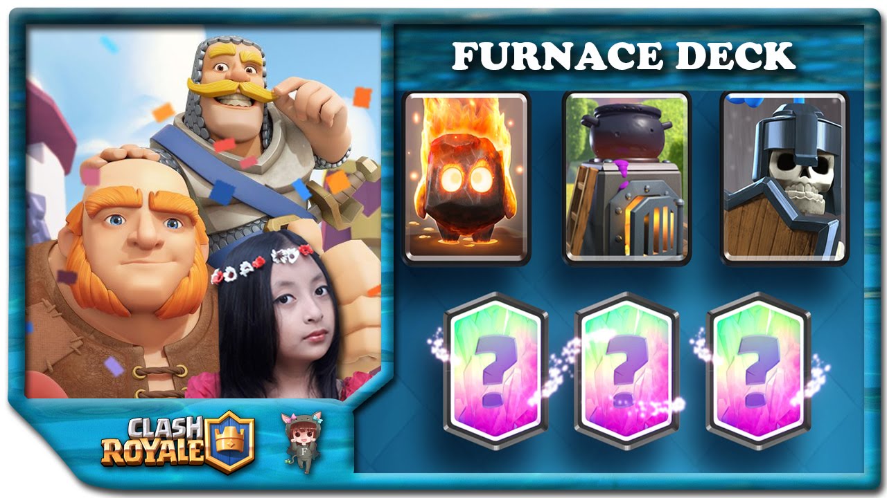 Clash Royale #29 ★ New Card Furnace Deck - YouTube