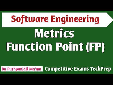 Lec - 3.4 Metric Function Point (FP) in Software Engineering - YouTube