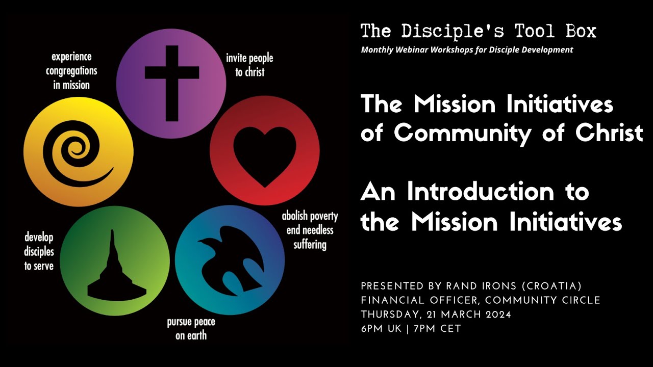 Mission Initiatives: "Intro to the Mission Initiatives" with Rand Irons ...