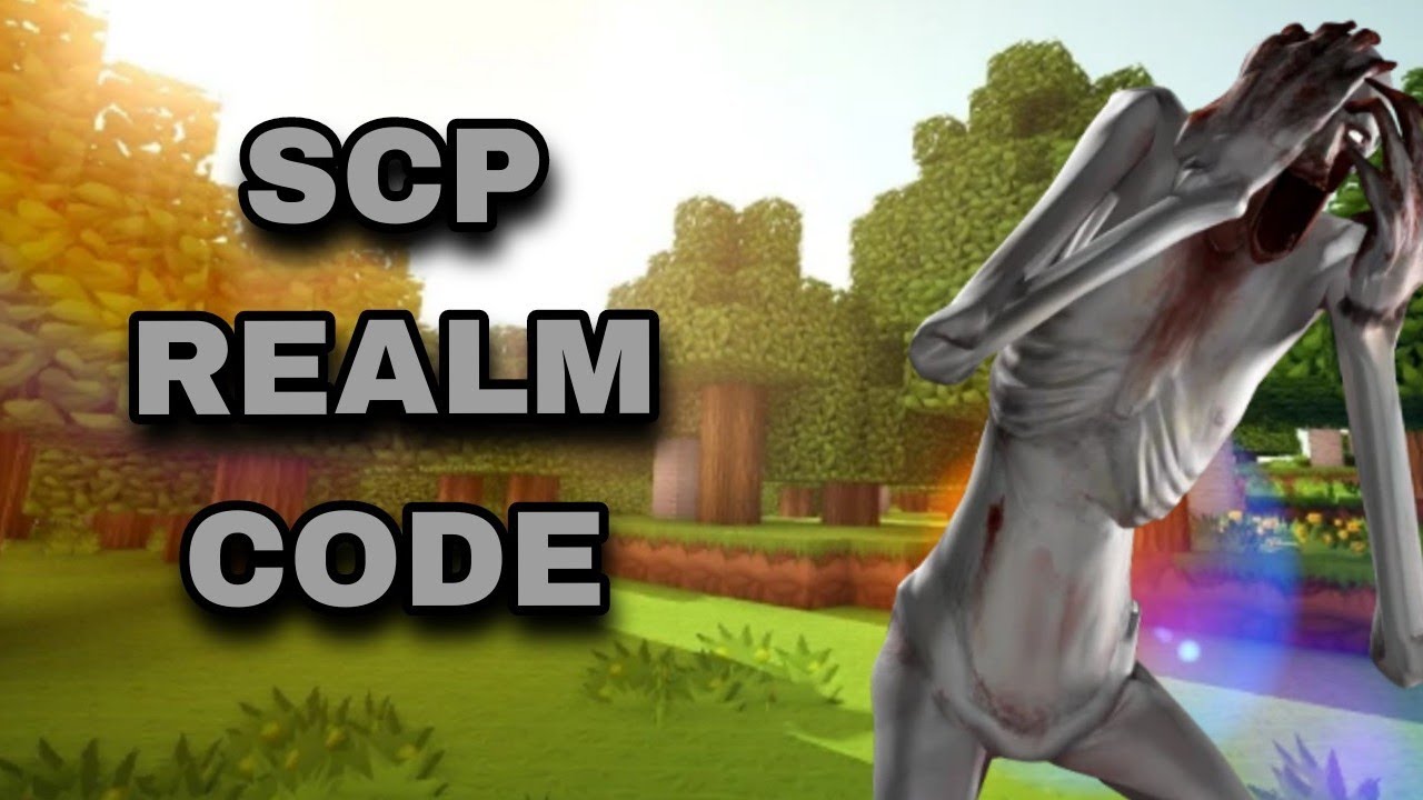 BEST SCP REALM CODE FOR BEDROCK EDITION! - YouTube