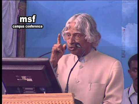 APJ kalam msf - YouTube