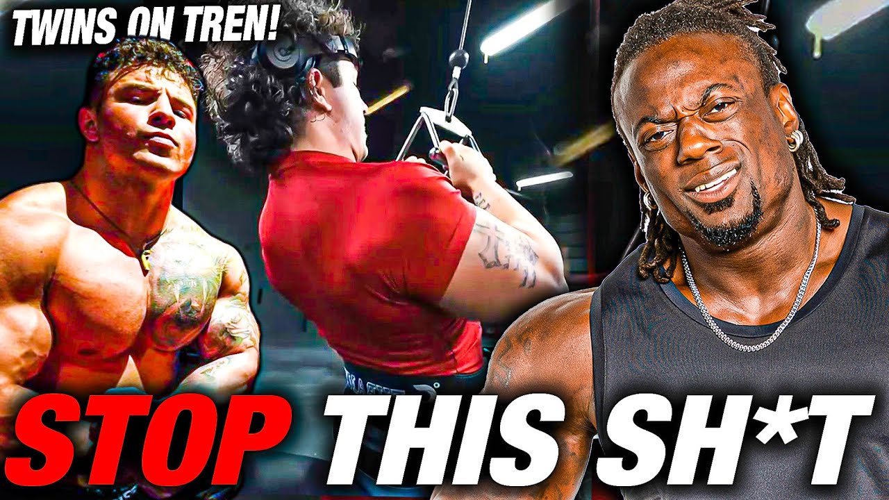 Tren Twins Back Training HUGE MISTAKE | Gym Bro Style Workout?! - YouTube