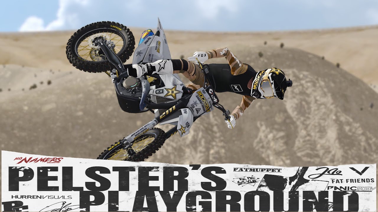 MX Bikes - Pelster's Playground BEST NEW FREERIDE MAP! - YouTube