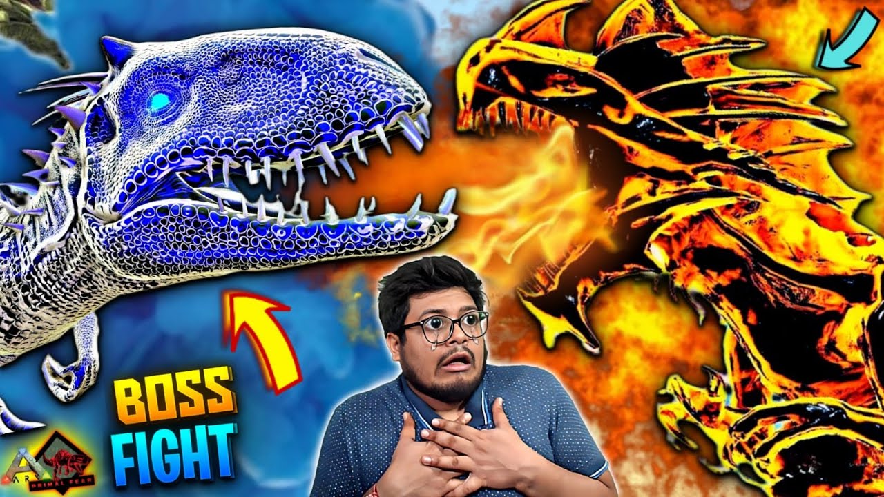 Ascended Celestial Indominus And Fallen Demonic Reaper Boss Fight - Ark ...