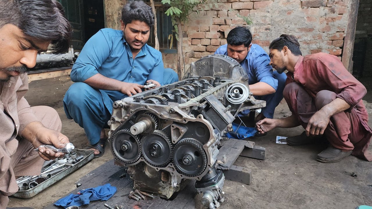 Isuzu 6BD1 Engine Complete Overhauling | Full Rebuild Process Step-by ...