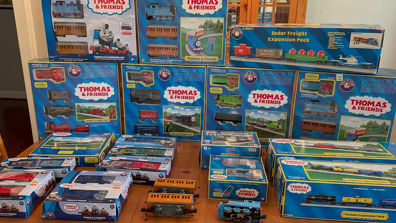 My Lionel Thomas & Friends O Scale Train Collection - YouTube