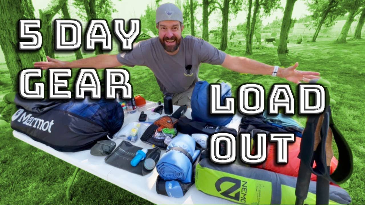 Lightweight Gear Load Out for Shoulder Season - 5 Days Backpacking ...