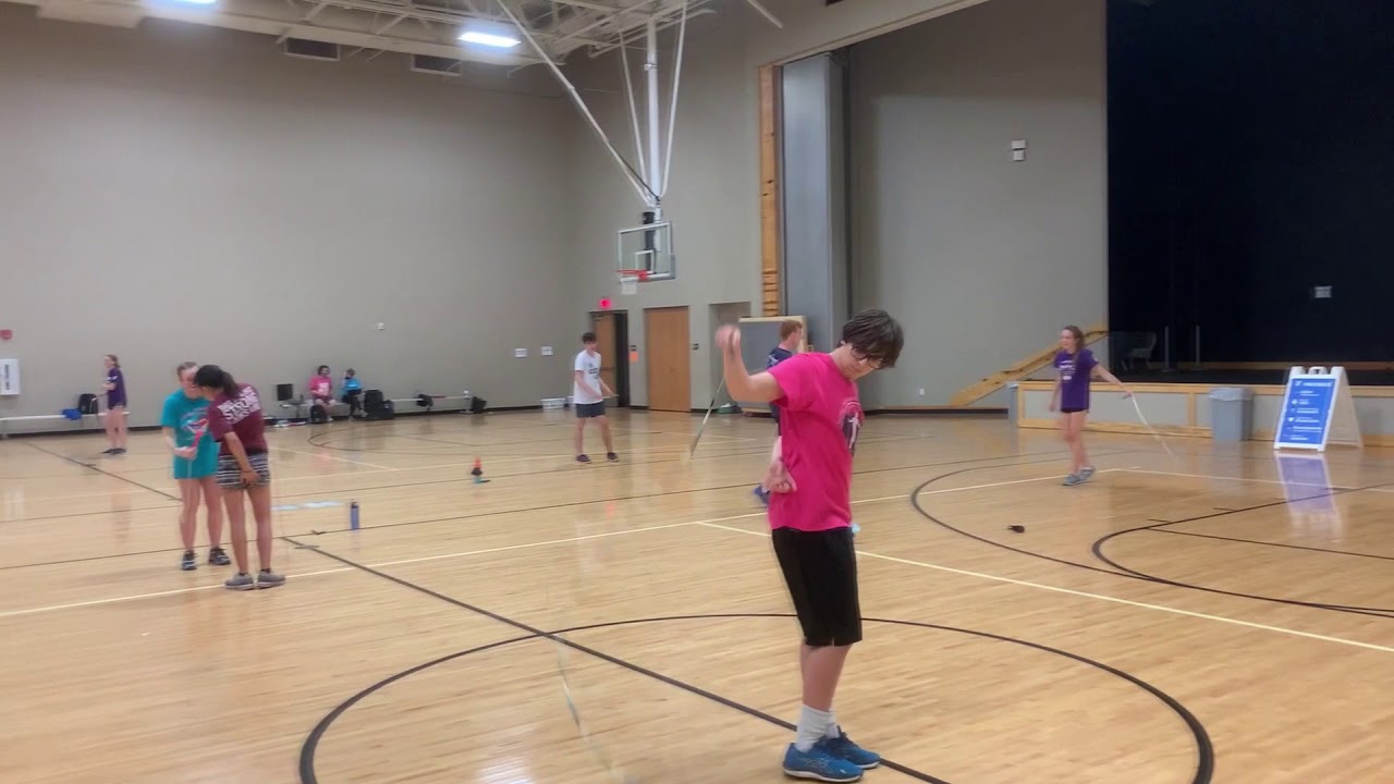 Lasso catch in EB slow mo - YouTube