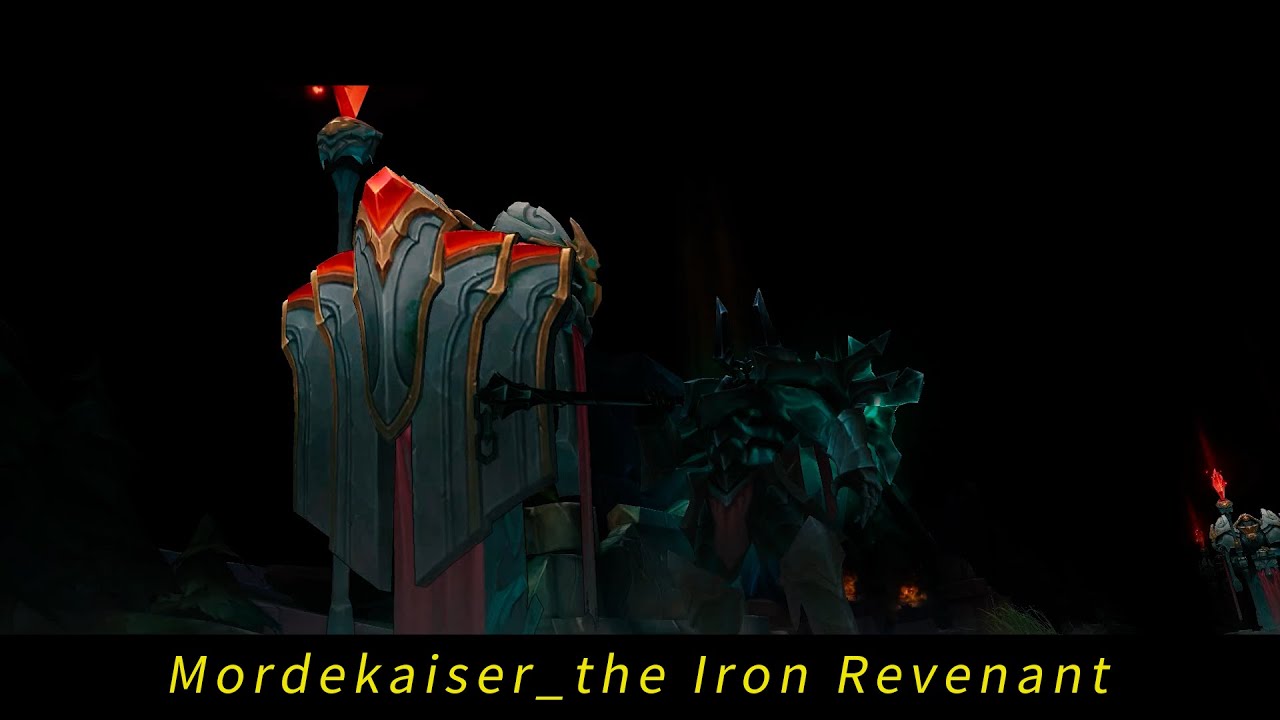 [LOL EDIT] Mordekaiser, the Iron Revenant - YouTube