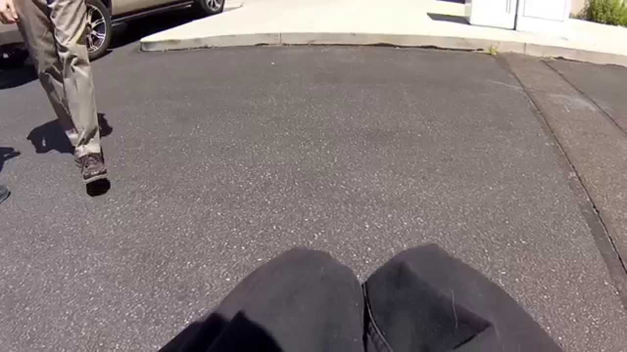 GoPro: Curb handling in a wheelchair - YouTube